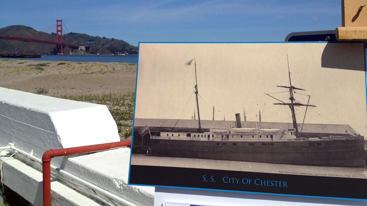 SS City of Chester, Sunken 1888 Shipwreck, Found Near Golden Gate ...