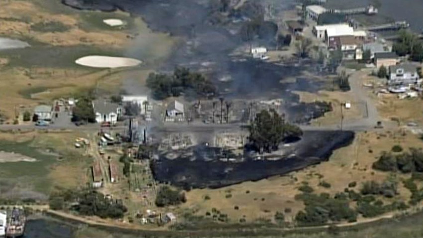Solano County Fire Damages 7 Homes – NBC Bay Area