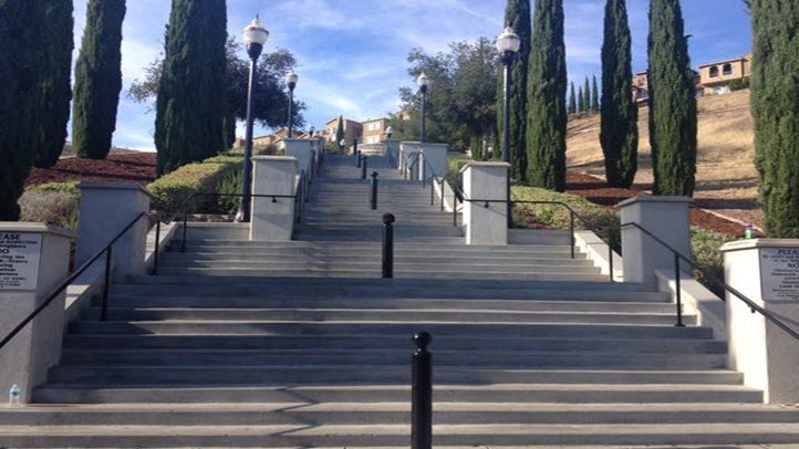 Popular Staircase at San Jose’s Communications Hill to Get a Curfew ...