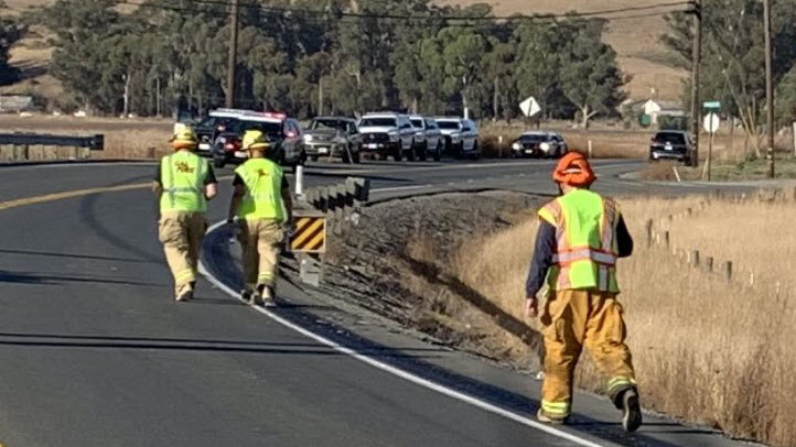Police Investigate Deadly Head-On Crash Involving Cal Fire Vehicle in ...
