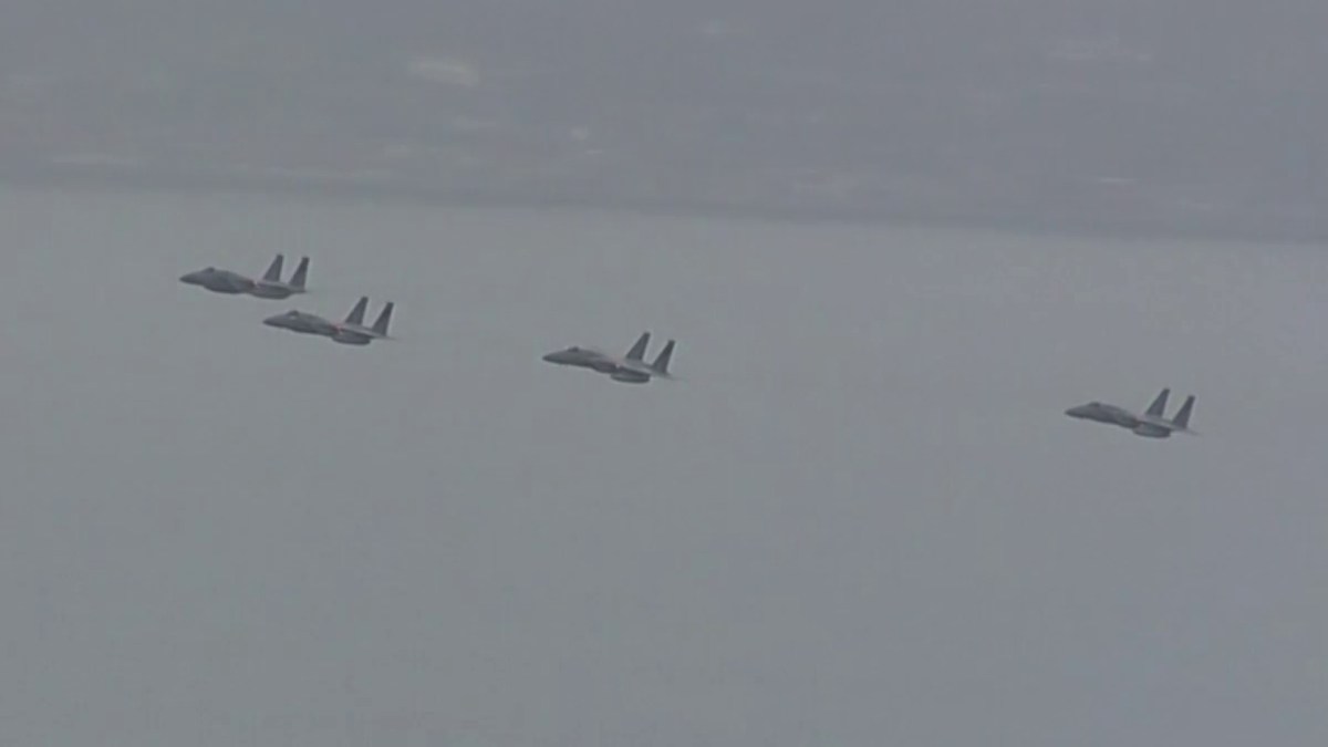 Fighter Jet Flyover Pays Tribute to Front-Line Workers – NBC Bay Area