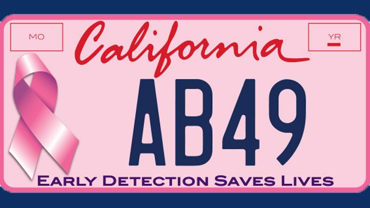 Pink Breast Cancer Awareness License Plates Need Californian’s Support ...