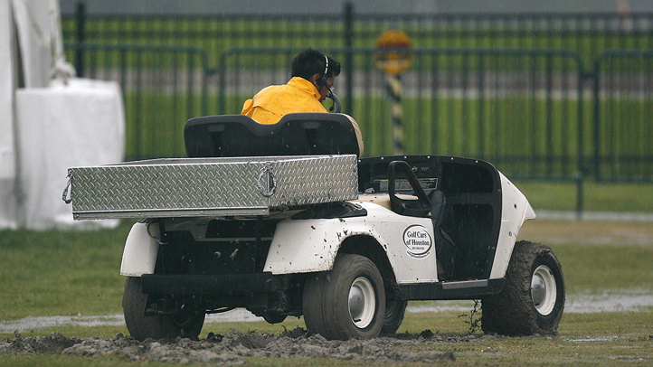 Runaway Cart on Field After Texas Prep Football Game – NBC Bay Area