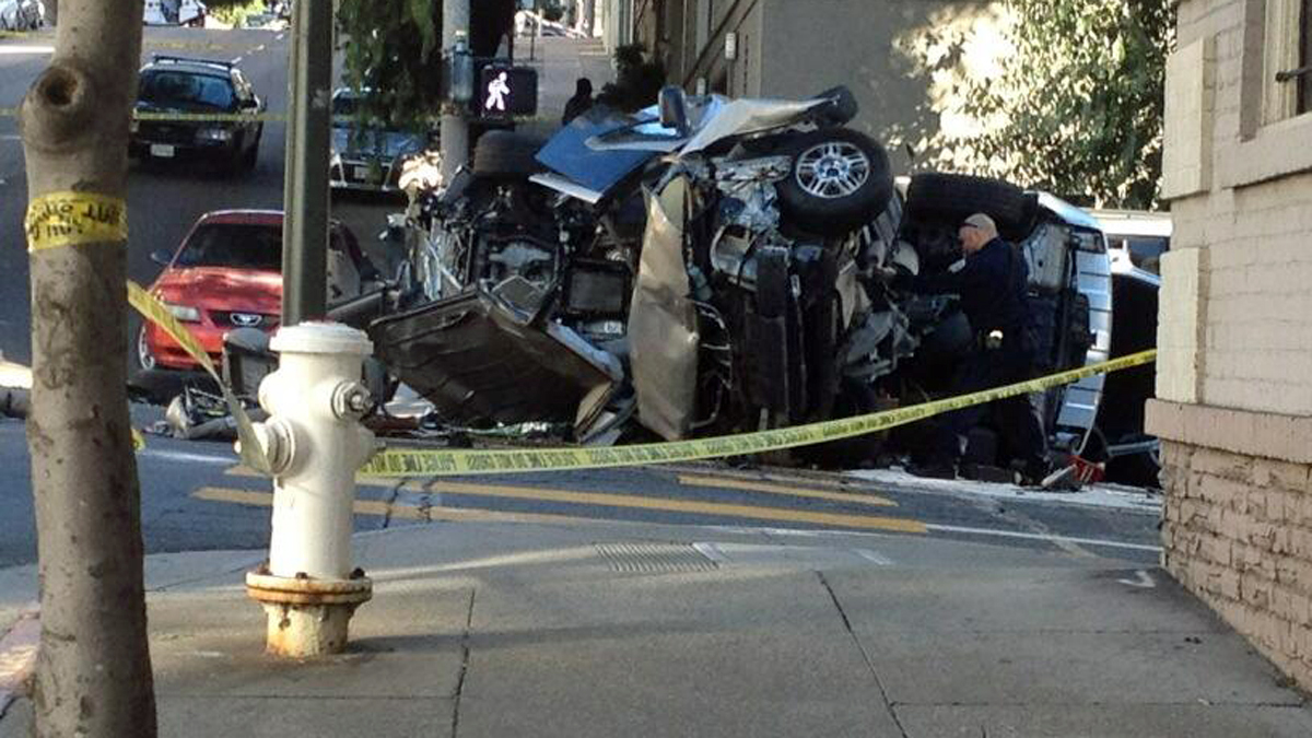 Police: Driver Speeds at 80 mph, Teen Boy Dead, 6 Injured in SF Crash, Suspect Arrested – NBC ...