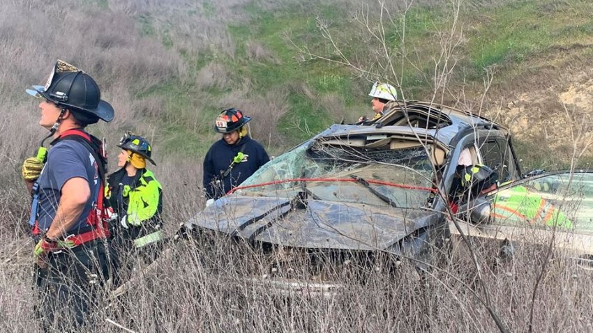 Four Injured in Solo Vehicle Accident Near Crockett – NBC Bay Area
