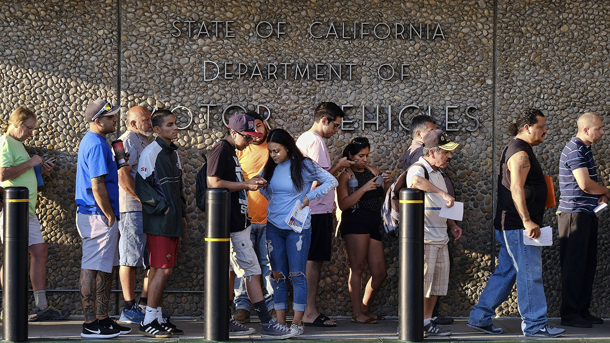 California DMV Wait Times Drop: Report – NBC Bay Area