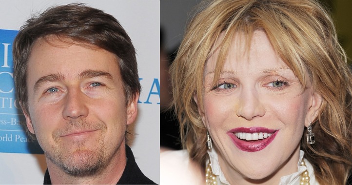 Edward Norton Engaged, At Least According to Courtney Love – NBC Bay Area