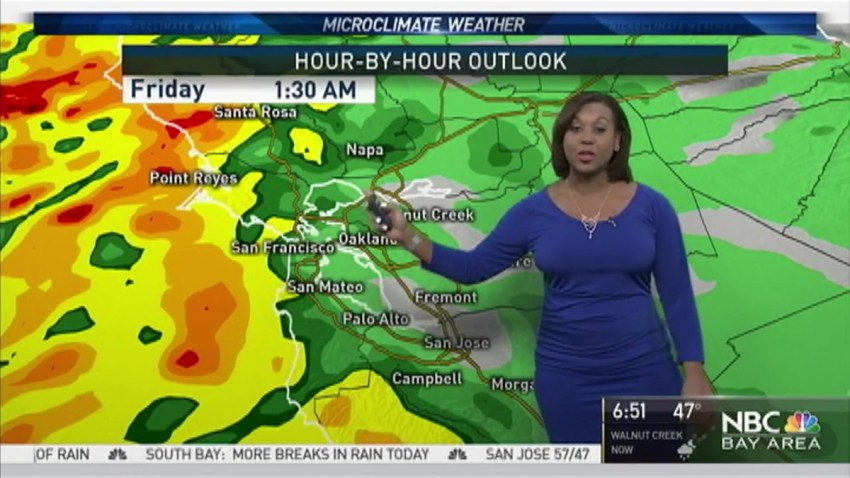 Kari Hall’s Thursday Forecast: Spotty showers today – NBC Bay Area