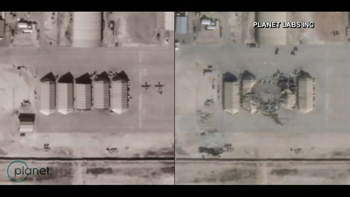 Bay Area Satellite Company Provides Images of Iran’s Missile Attacks ...