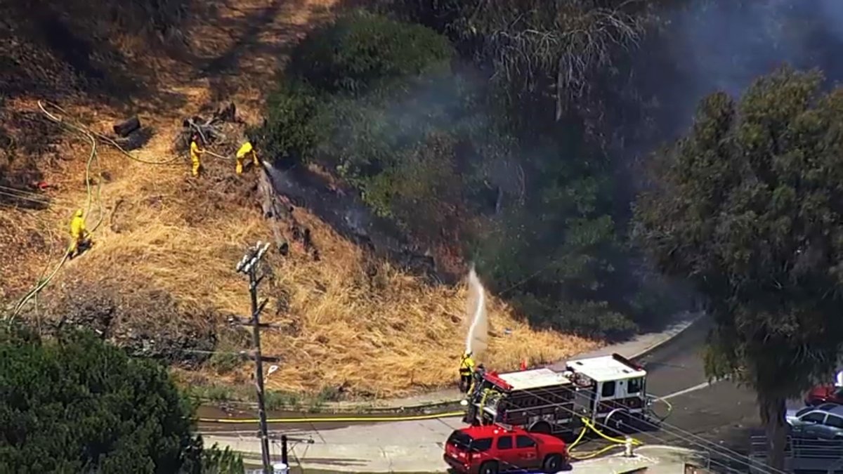 Brush Fire Burns in San Francisco’s Potrero Hill Neighborhood – NBC Bay ...