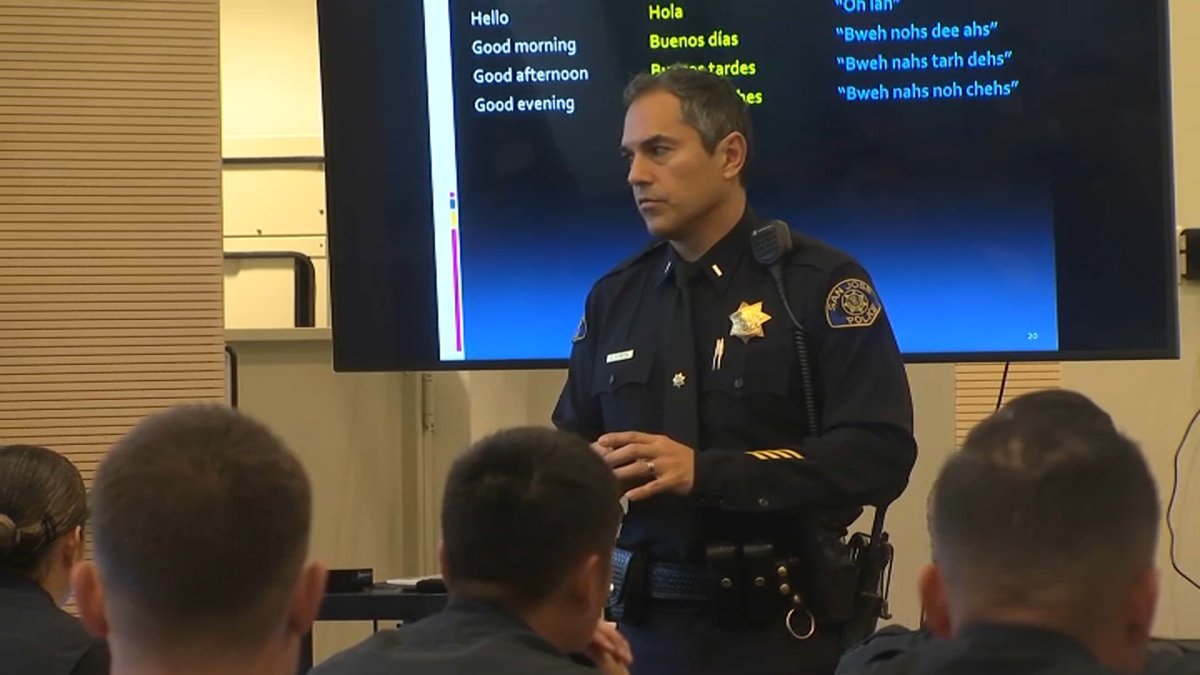 Tactical Spanish Taught to San Jose Police Recruits – NBC Bay Area