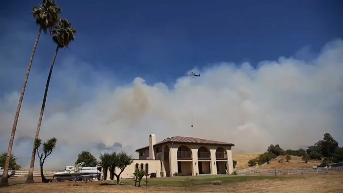Crews Fire East of Gilroy Up to 2,000 Acres, Evacuation Orders Remain ...