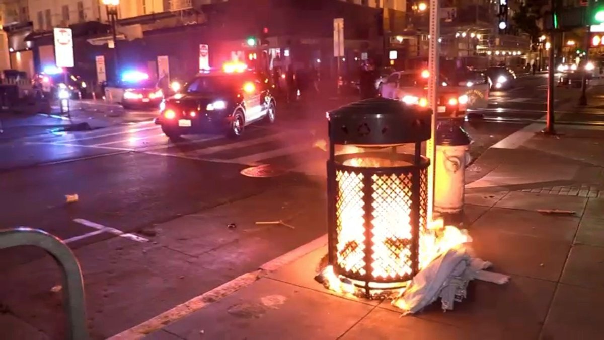 George Floyd Protests Across Bay Area Result in Property Damage ...