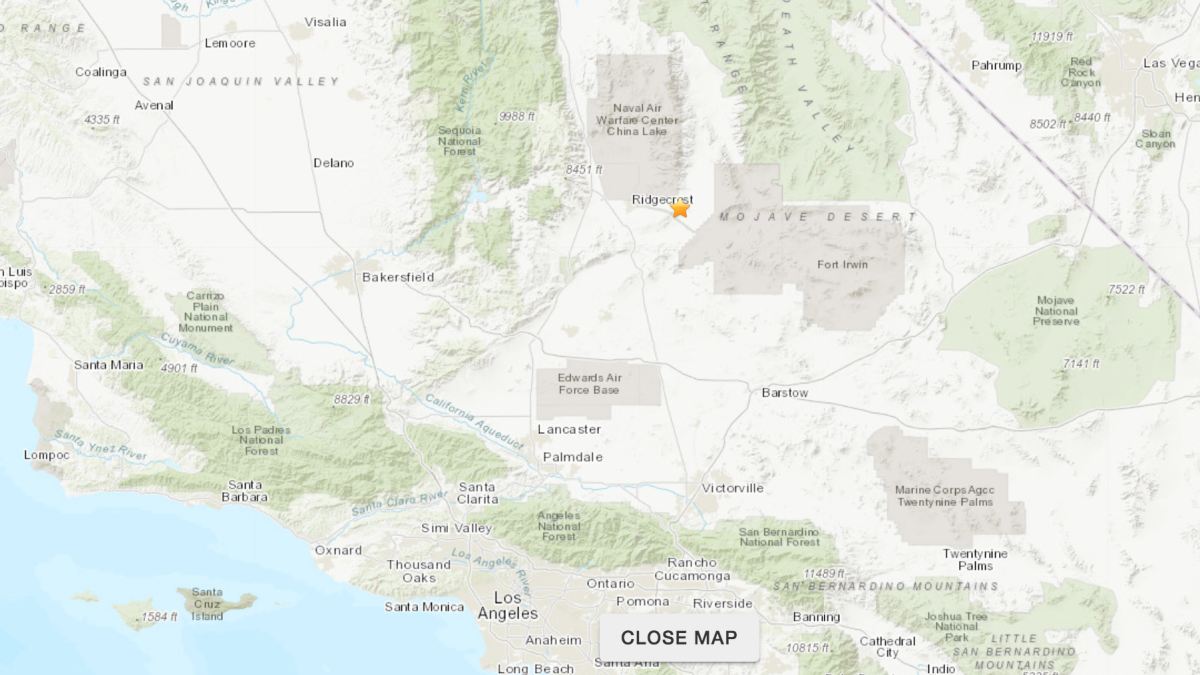 Earthquake Strikes in California’s Searles Valley, Felt in Hollywood ...