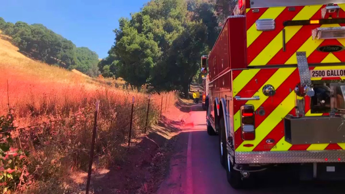 Sheridan Fire Near Sunol Burns 85 Acres, Now in Cleanup – NBC Bay Area