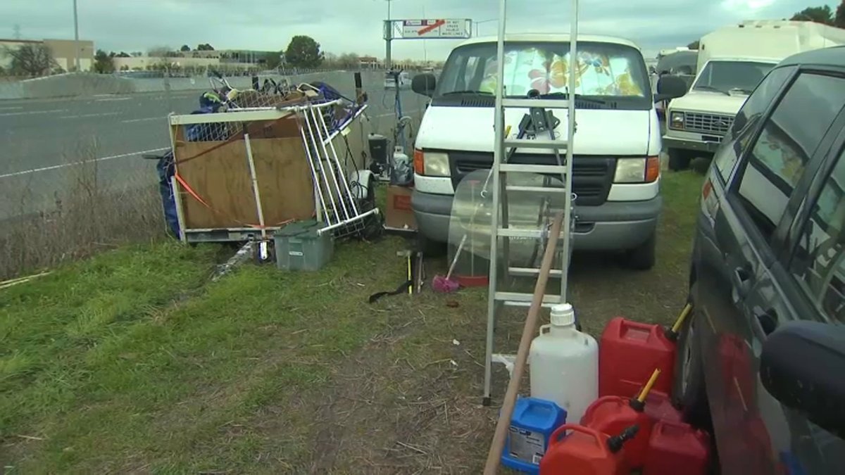 Number of Homeless Camping Outside Fremont Tesla Plant on the Rise ...