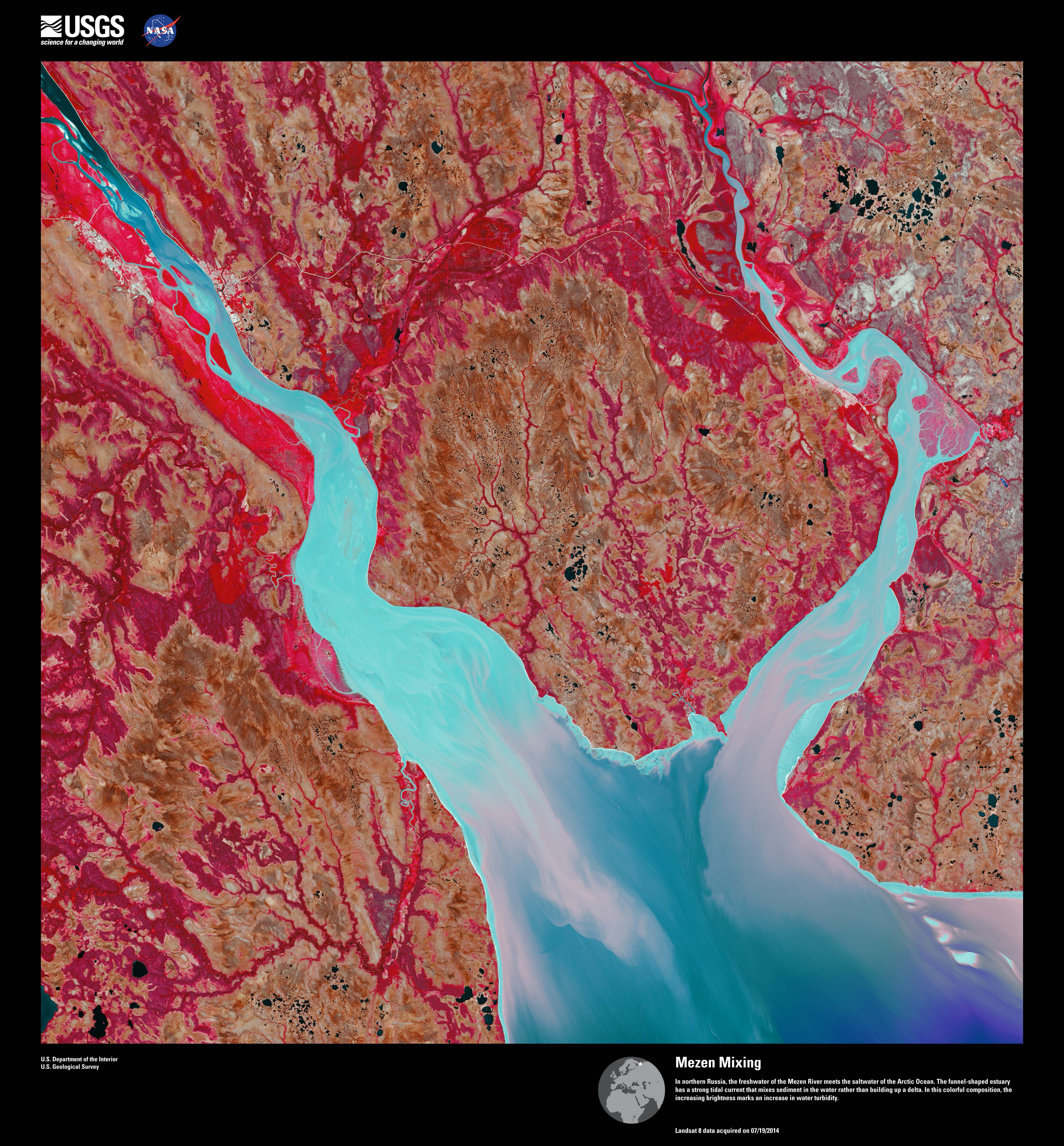 Earth as Art: USGS Images Capture Dramatic Landscapes From High Above ...