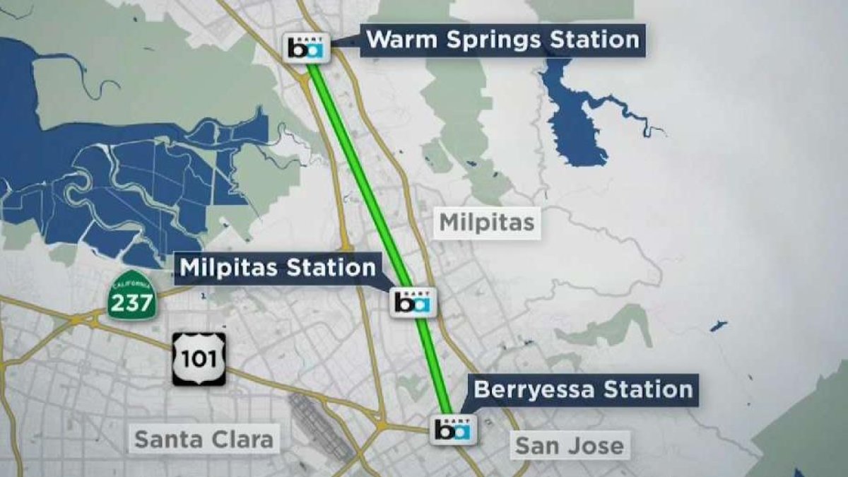VTA-BART Extension Into South Bay Marks a Milestone – NBC Bay Area