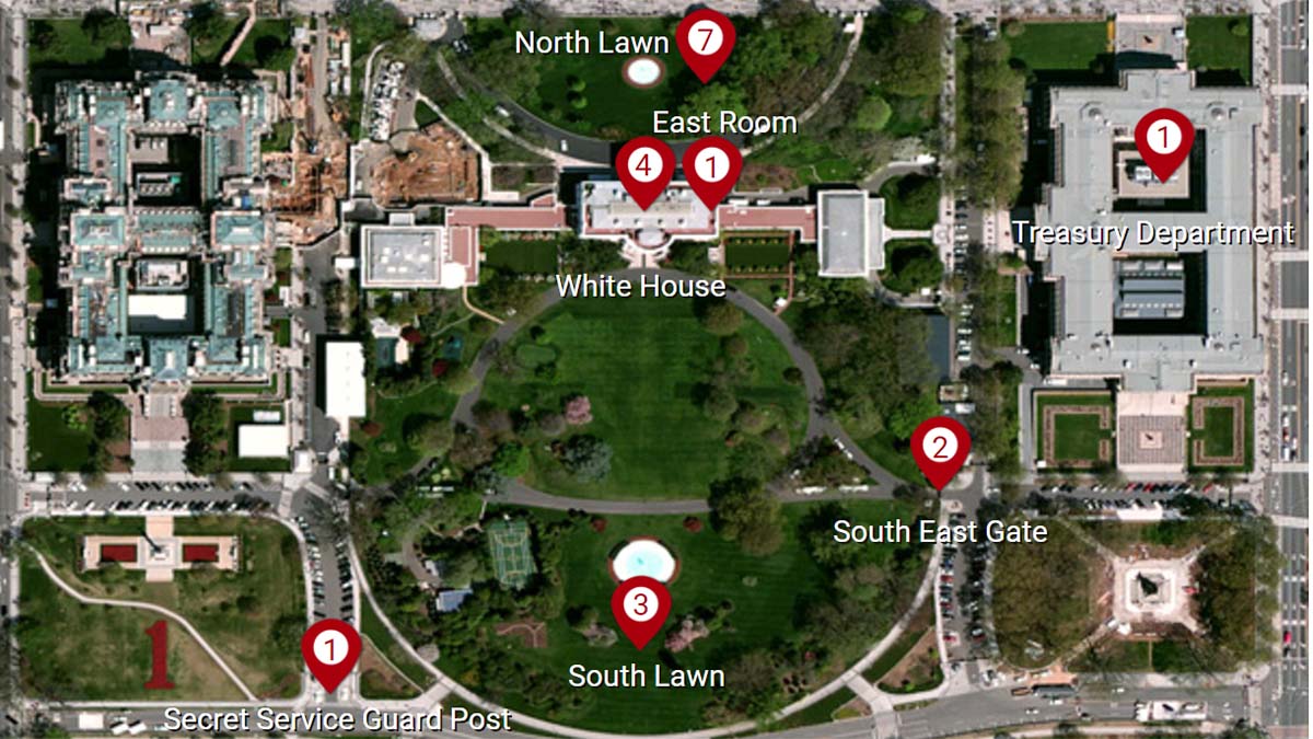 Behind the Breaches: 22 Arrested at White House, US Capitol Since 2014 ...