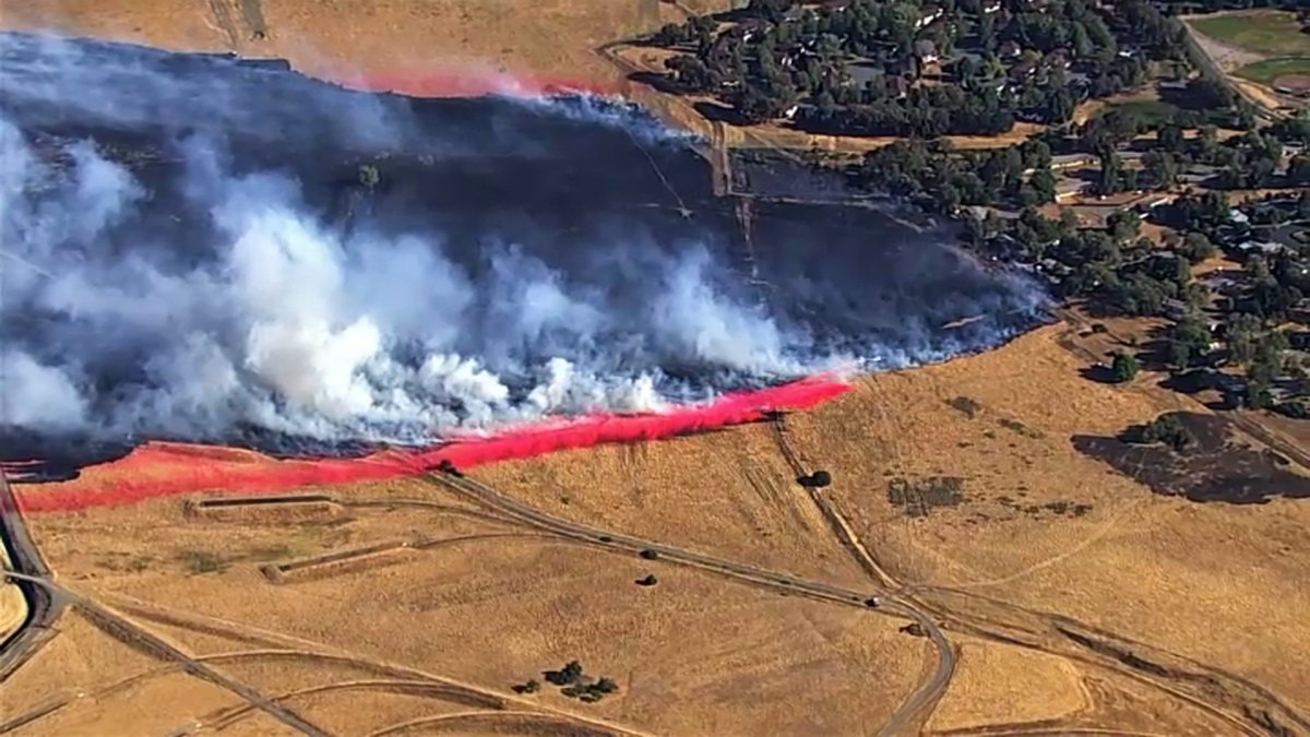 Willow Fire on Concord’s East Side Burns 136 Acres – NBC Bay Area