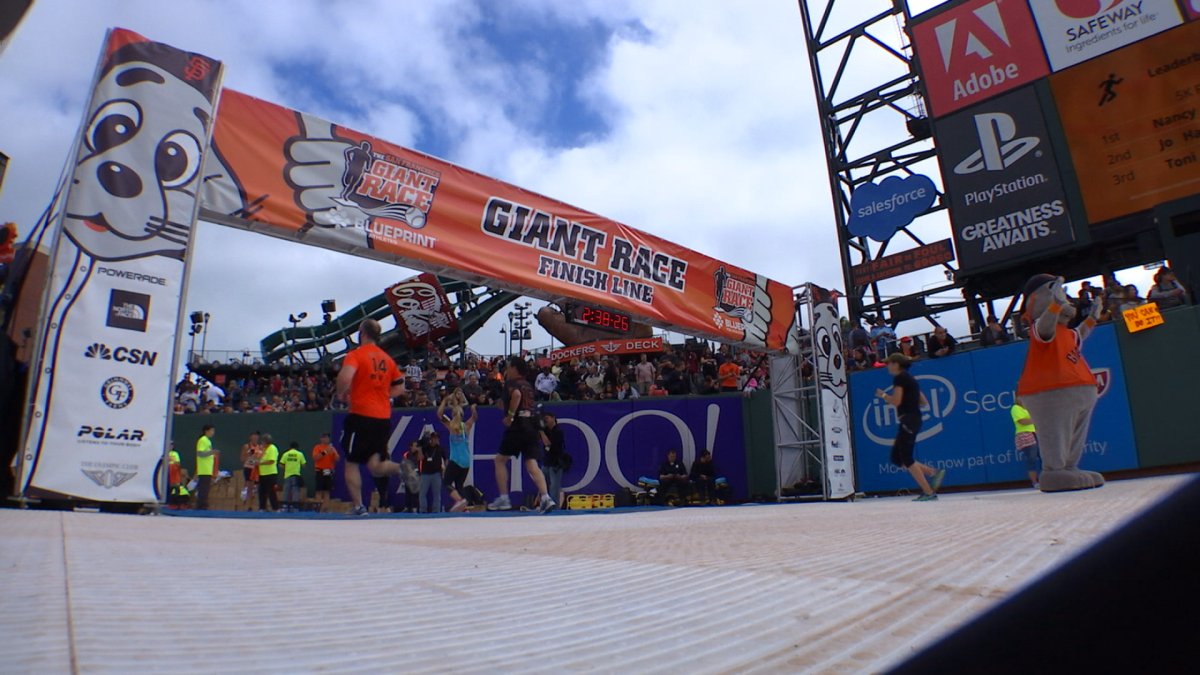 Giant Race returns for 15th year, ending on the field at Oracle Park ...