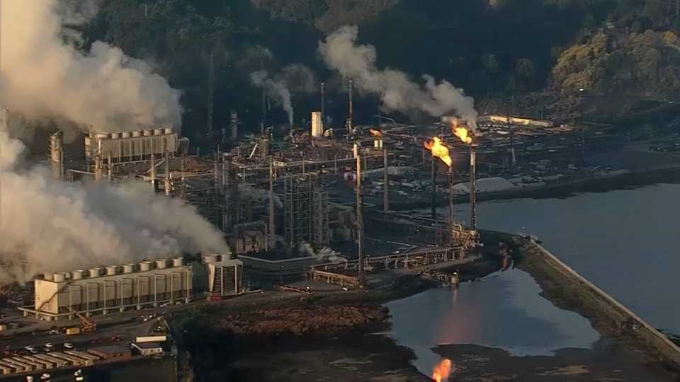 Intermittent Flaring at Chevron Refinery in Richmond – NBC Bay Area