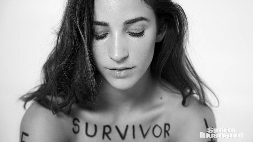 Aly Raisman Poses Nude for Sports Illustrated Swimsuit With ‘Survivor ...