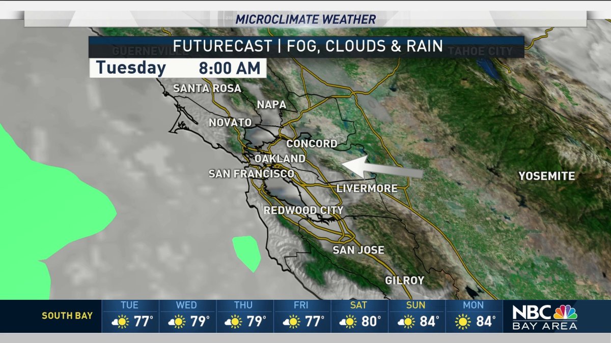 Jeff’s Forecast: Fog Returns – NBC Bay Area
