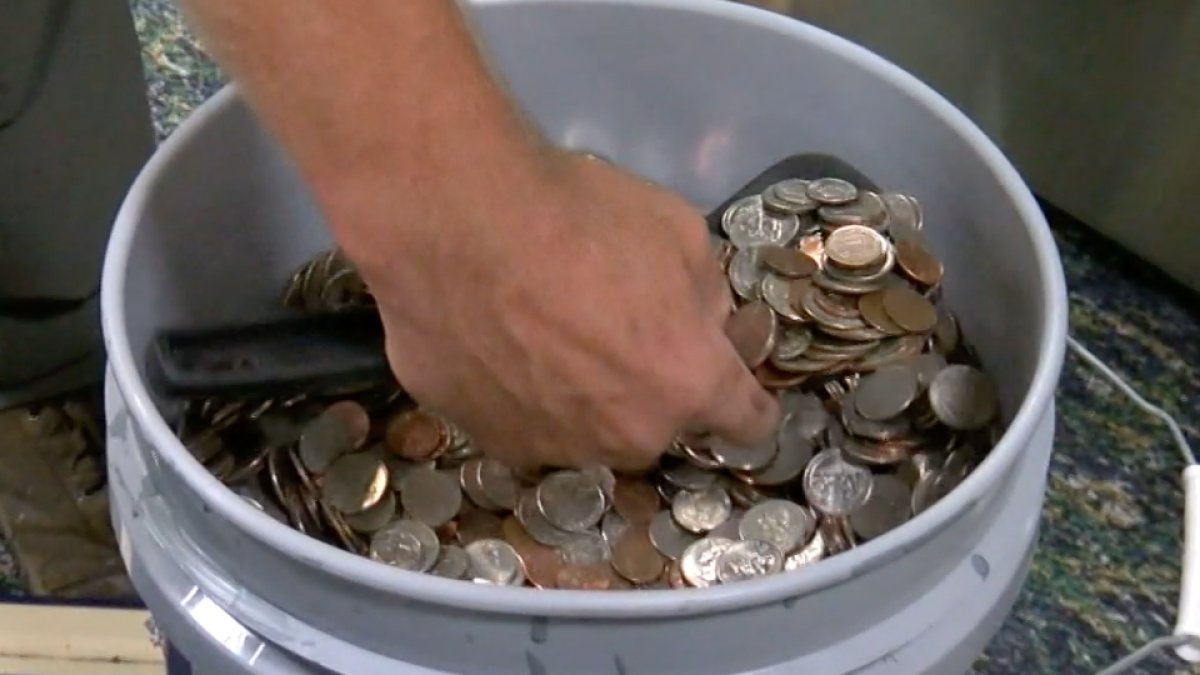 Man Brings in 20 Years of Change to Help Coin Shortage – NBC Bay Area