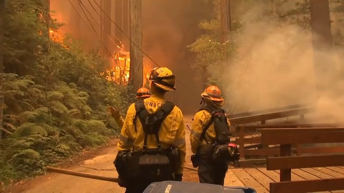 Help Is On the Way for Crews Battling CZU, But Challenges Loom – NBC ...