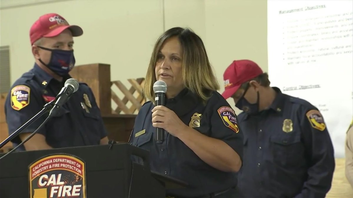 RAW: Cal Fire’s LNU Complex Fire Briefing – NBC Bay Area