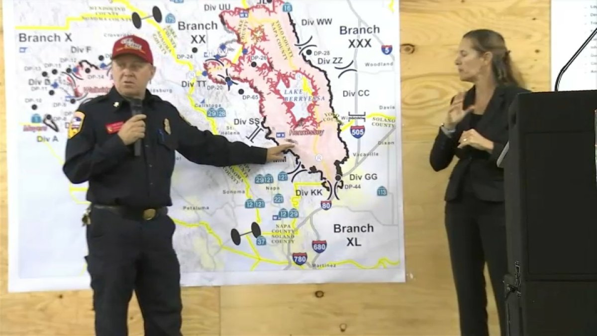 RAW: Cal Fire North Bay Wildfires Briefing – NBC Bay Area