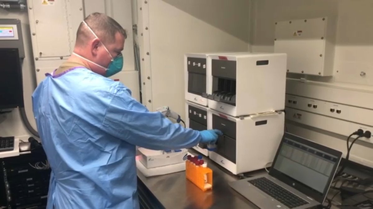 California National Guard Helping Fight Pandemic With Mobile Laboratory ...