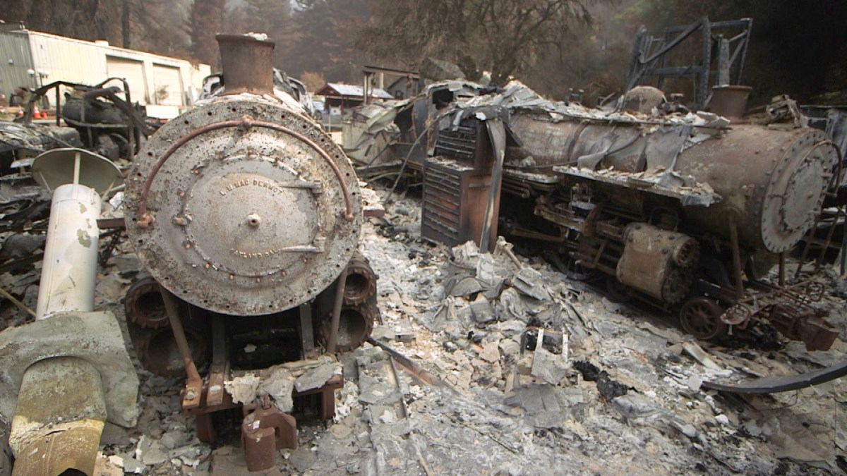 Hope Is Historic Railroad Damaged in CZU Fire Will Rise From Ashes ...