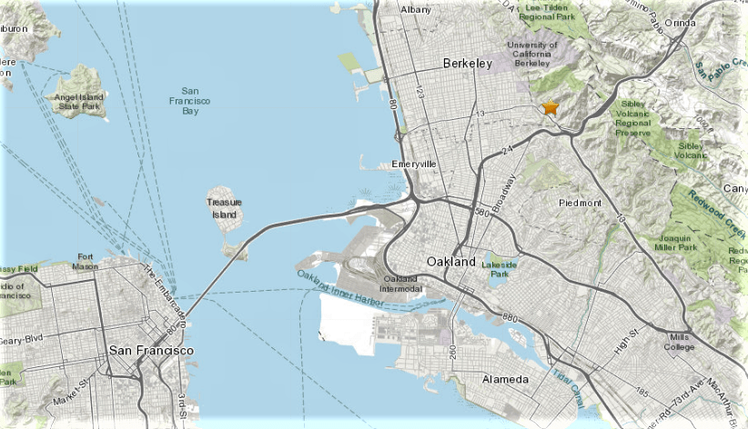 Small M2.7 Earthquake Shakes in East Bay: USGS – NBC Bay Area