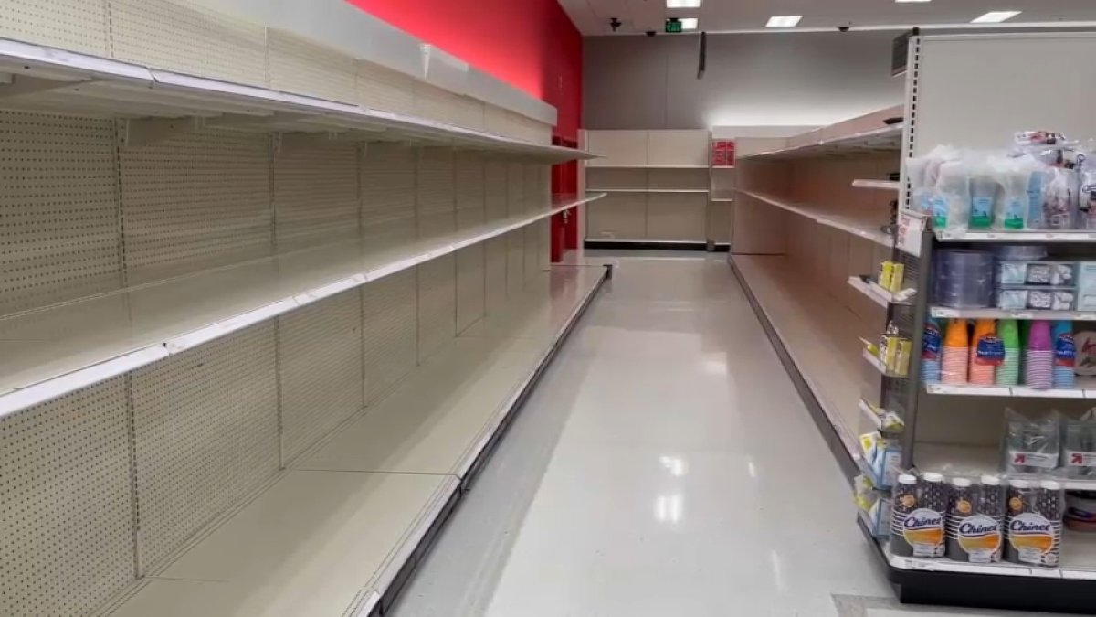 Pandemic Hoarding: Shoppers Empty Shelves in Fear of Another COVID-19 ...
