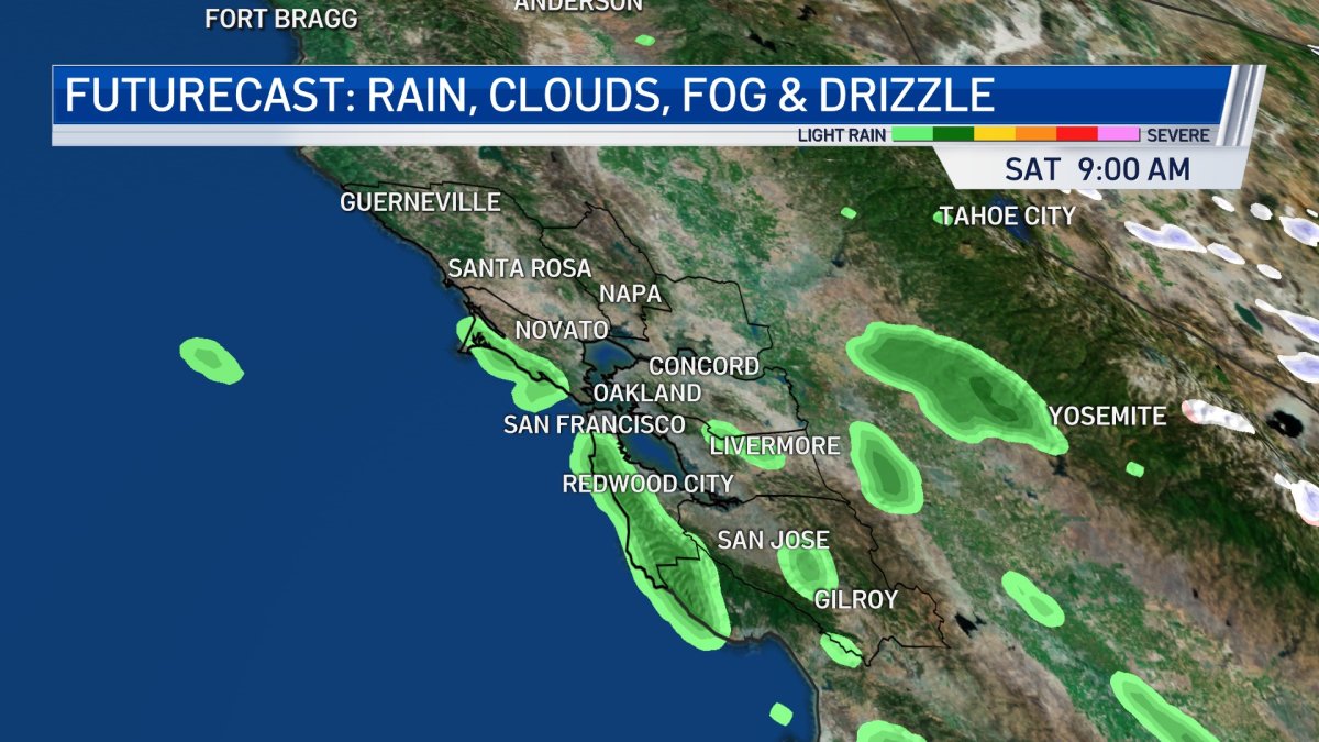 Jeff’s Forecast: Weekend Rain Chance – NBC Bay Area