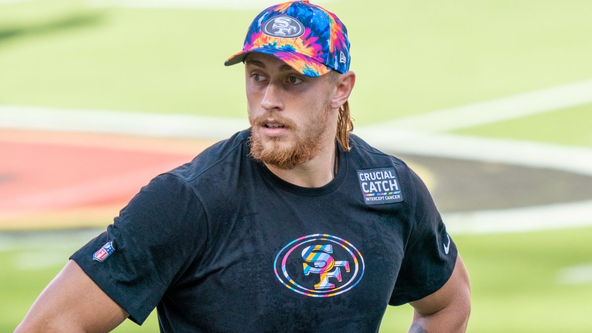 49ers’ George Kittle Gives, Receives With Devotion to Grieving Military ...