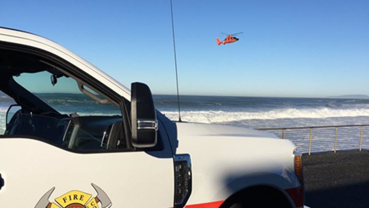 Coast Guard, Fire Crews Search for Man Swept Out to Sea in Pacifica ...