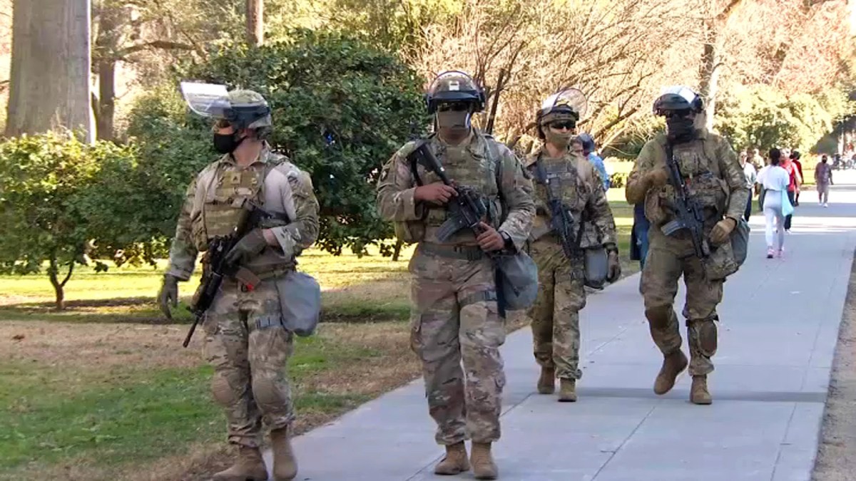Tight Security At California Capitol Amid Possible Protests Nbc Bay Area