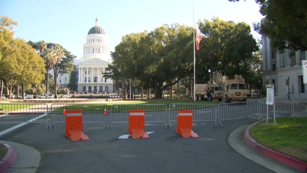 State Capitol in Sacramento Remains Calm Ahead of Inauguration Day ...
