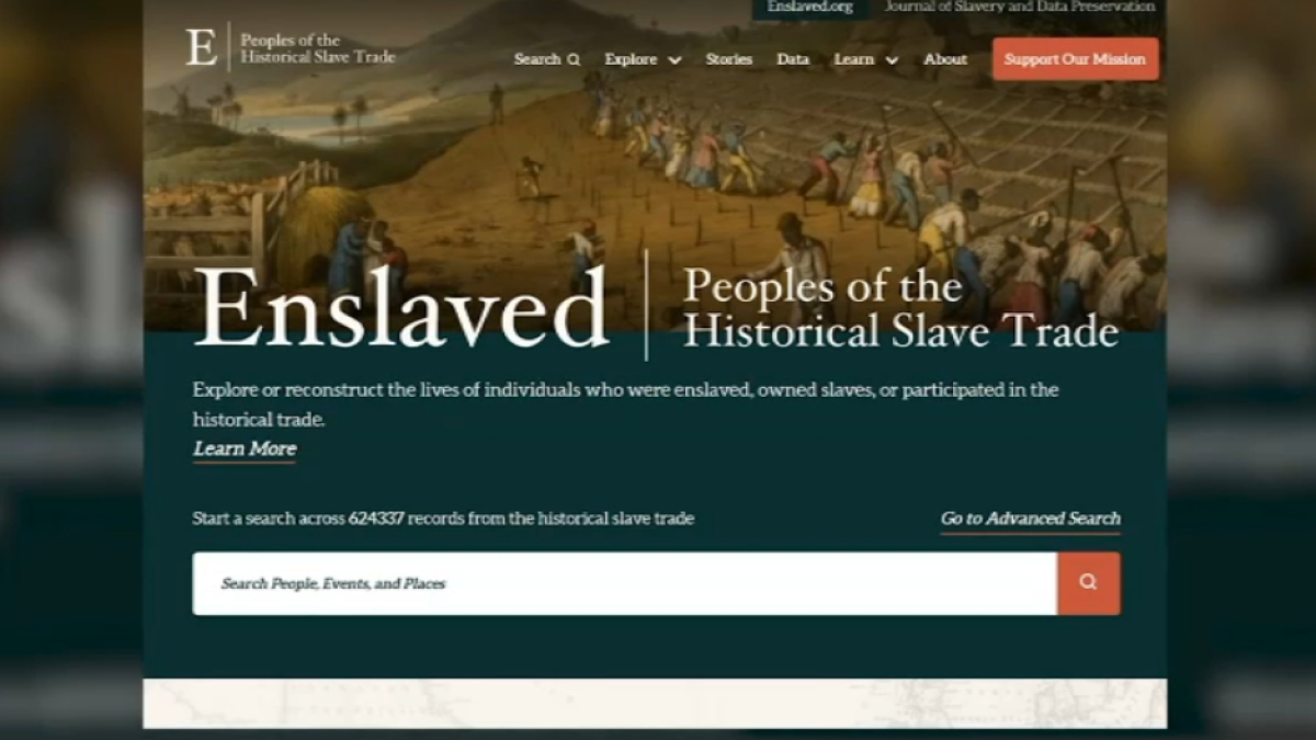 New Research Database Compiles Stories of Enslaved People to Repair Broken History – NBC Bay Area