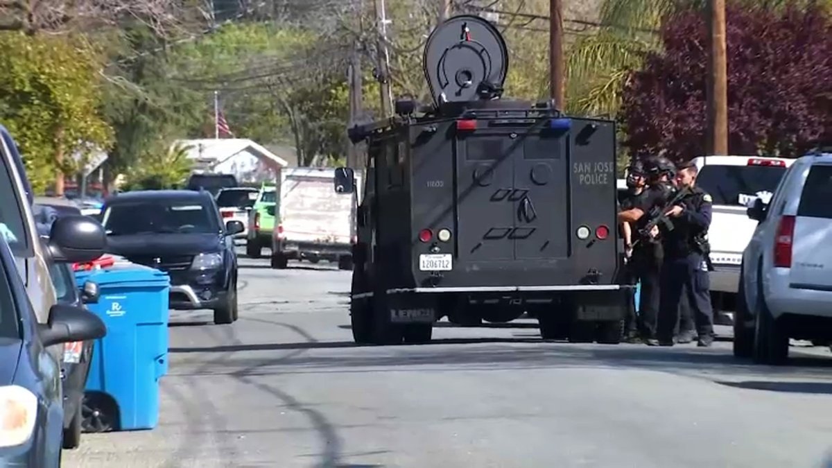 San Jose Police Arrest Armed Man Who Had Been Barricaded in a Home ...