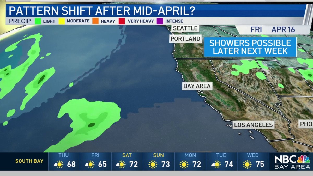 Rob’s Forecast: Temps to Warm Up by the Weekend – NBC Bay Area