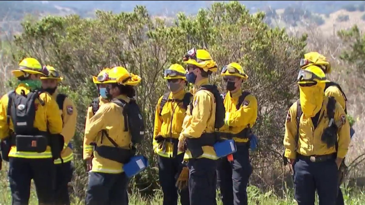 Cal Fire Training National Guard to Fight Fires – NBC Bay Area