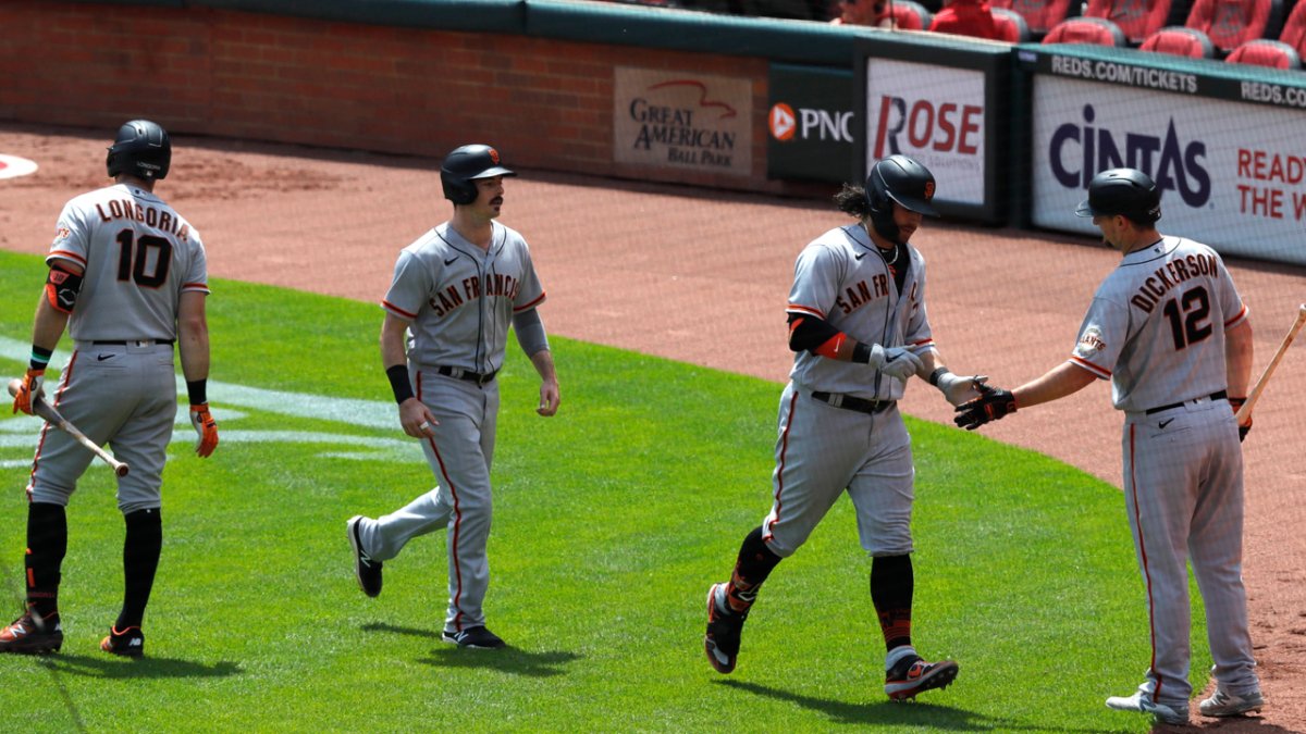 Five Cool Stats From Giants’ 19-Run Offensive Outburst Vs. Reds – NBC ...