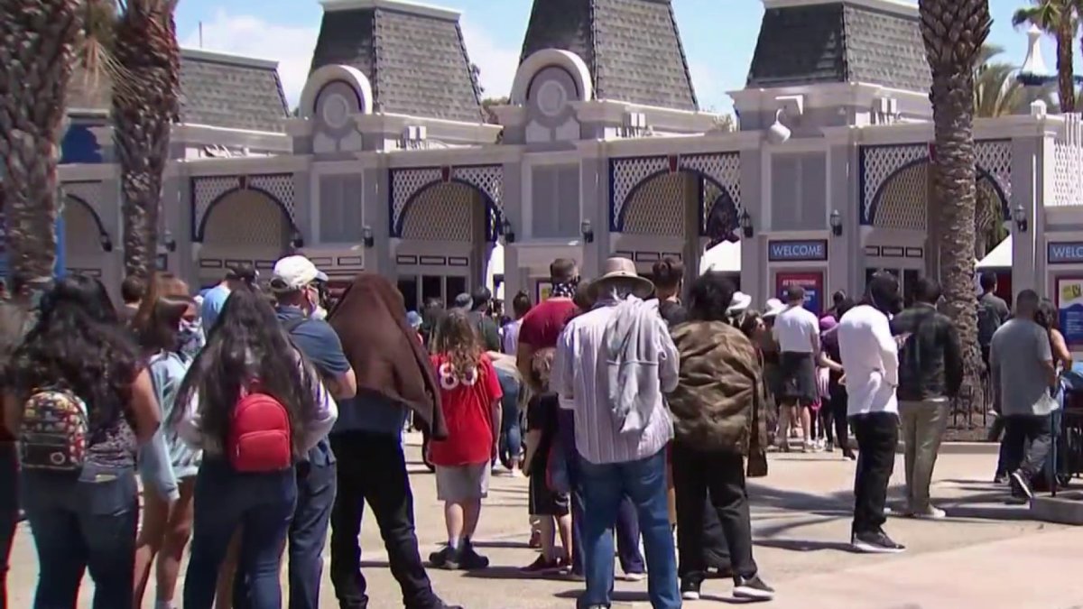 Great America Welcomes Back Guests Under COVID-19 Protocols – NBC Bay Area