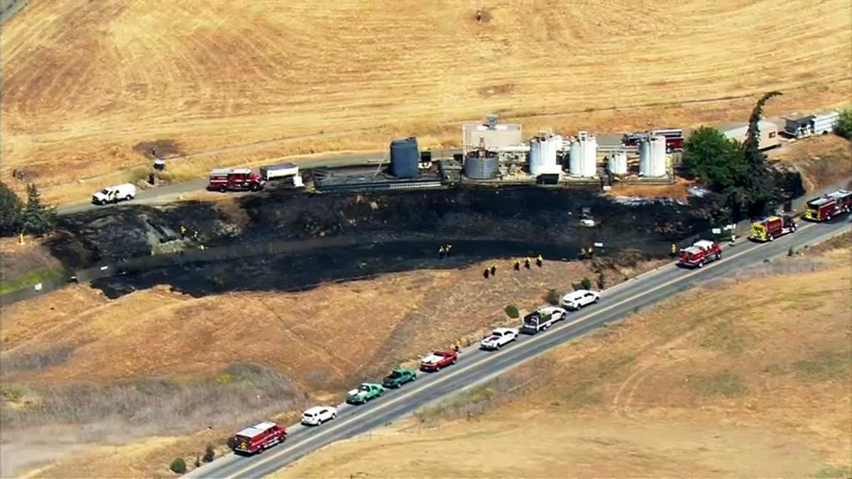 Brush Fire in Martinez Area Contained – NBC Bay Area