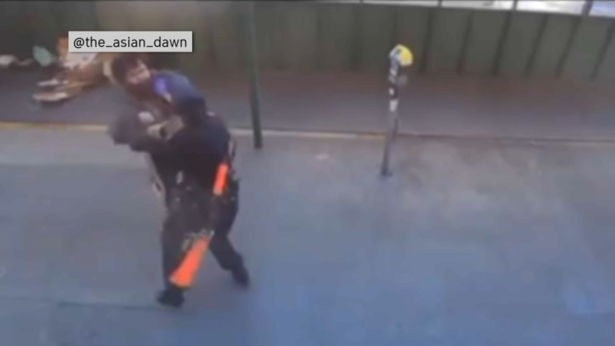 SF Police Officer Attacked by Man Allegedly Shouting Racist Comments at ...