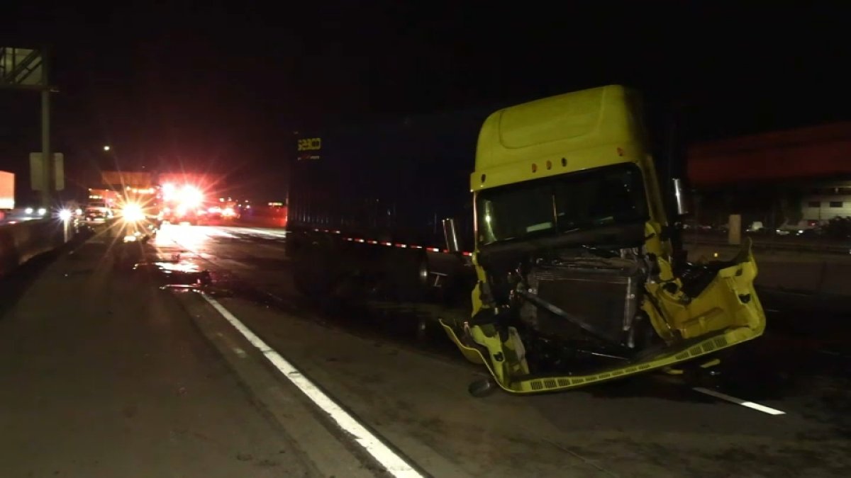 WB Interstate 580 in Dublin Reopens After Big-Rig Crash: CHP – NBC Bay Area